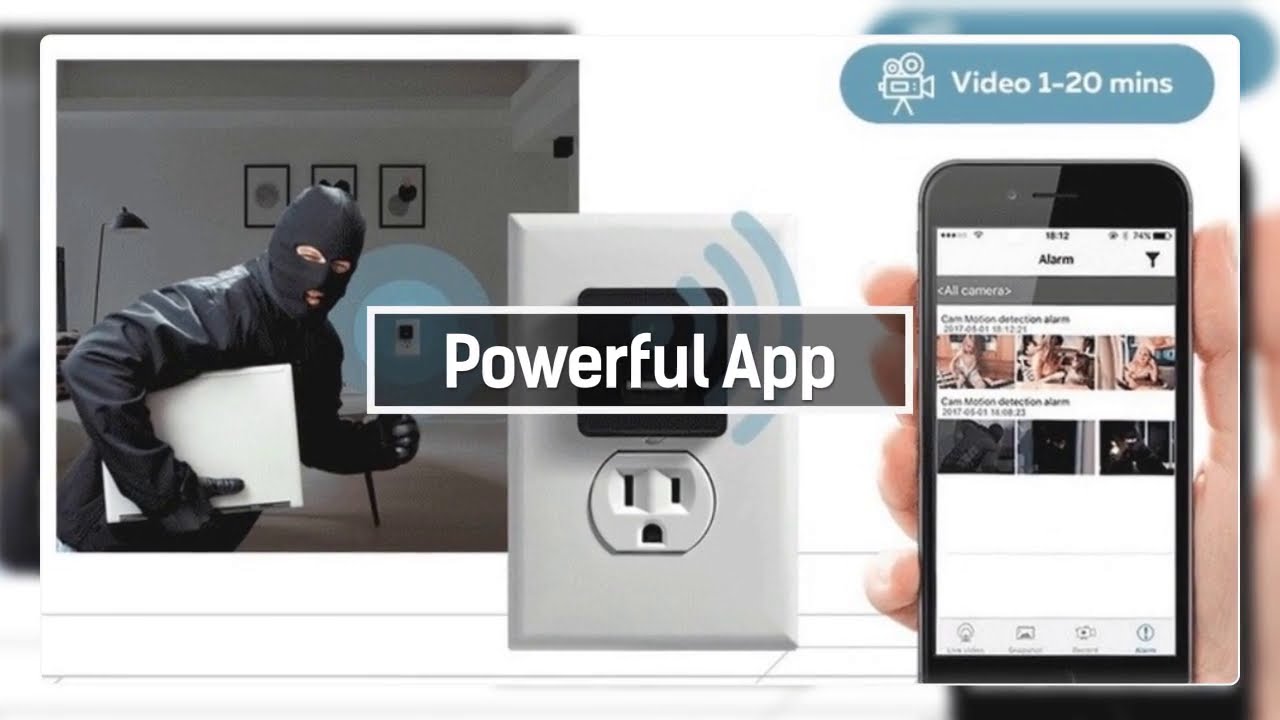 HD Mask: The Most Discreet Security Camera - Key Features - YouTube