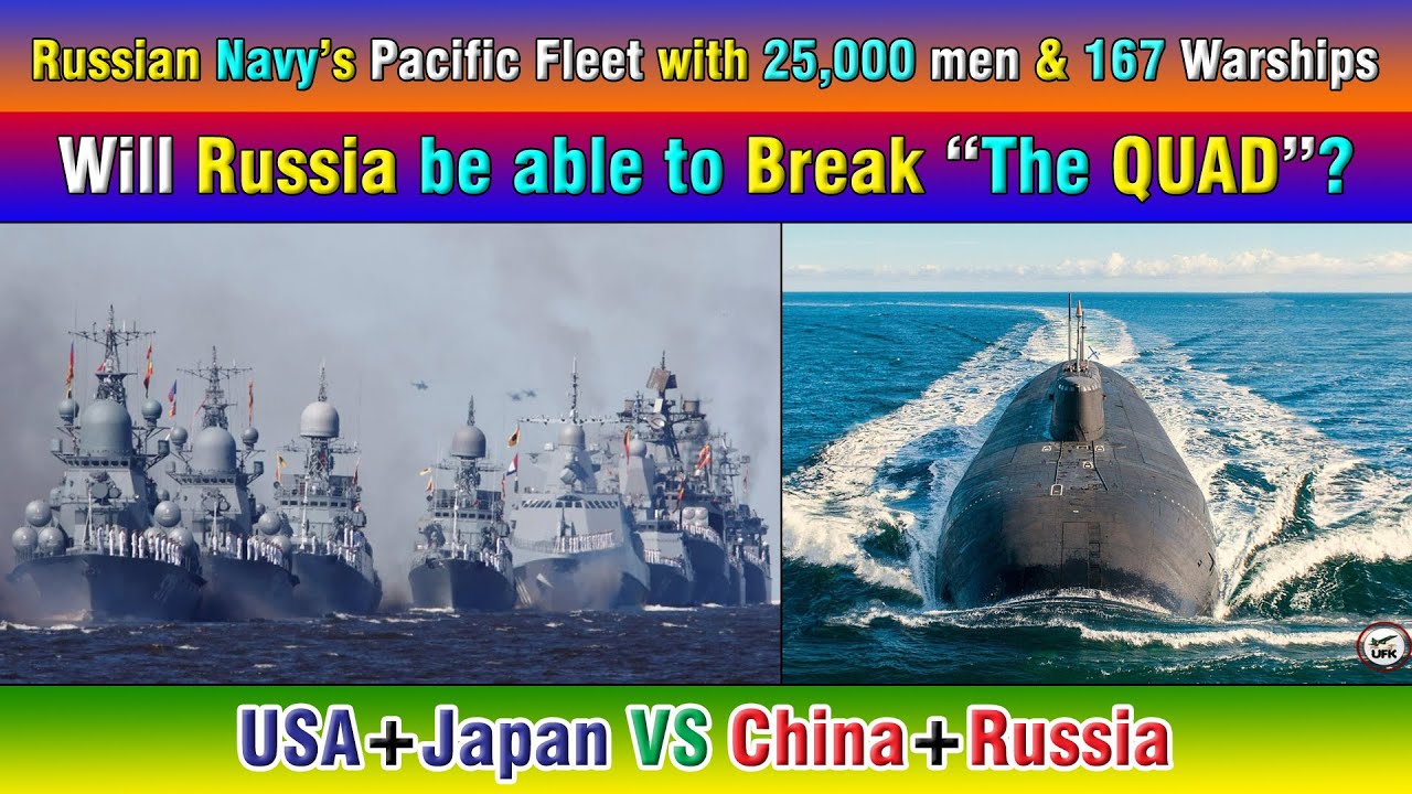 Largest Ever Russian Pacific Fleet Naval Exercise with 25,000 men & 167 ...