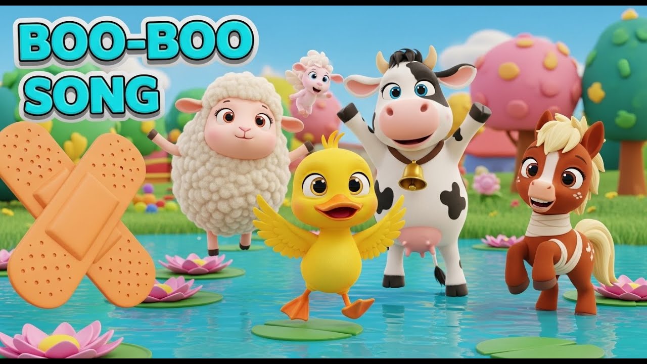 Boo Boo Bye-Bye! 🩹 Kid's Song & Nursery Rhymes for Toddlers | Pixar ...