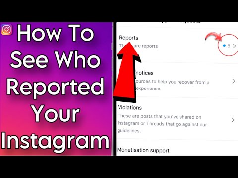 How To Check If Someone REPORTED Your Instagram Account || See Who ...