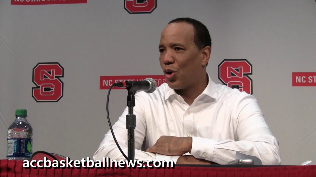 NC State basketball coach Kevin Keatts after win over Boston College ...