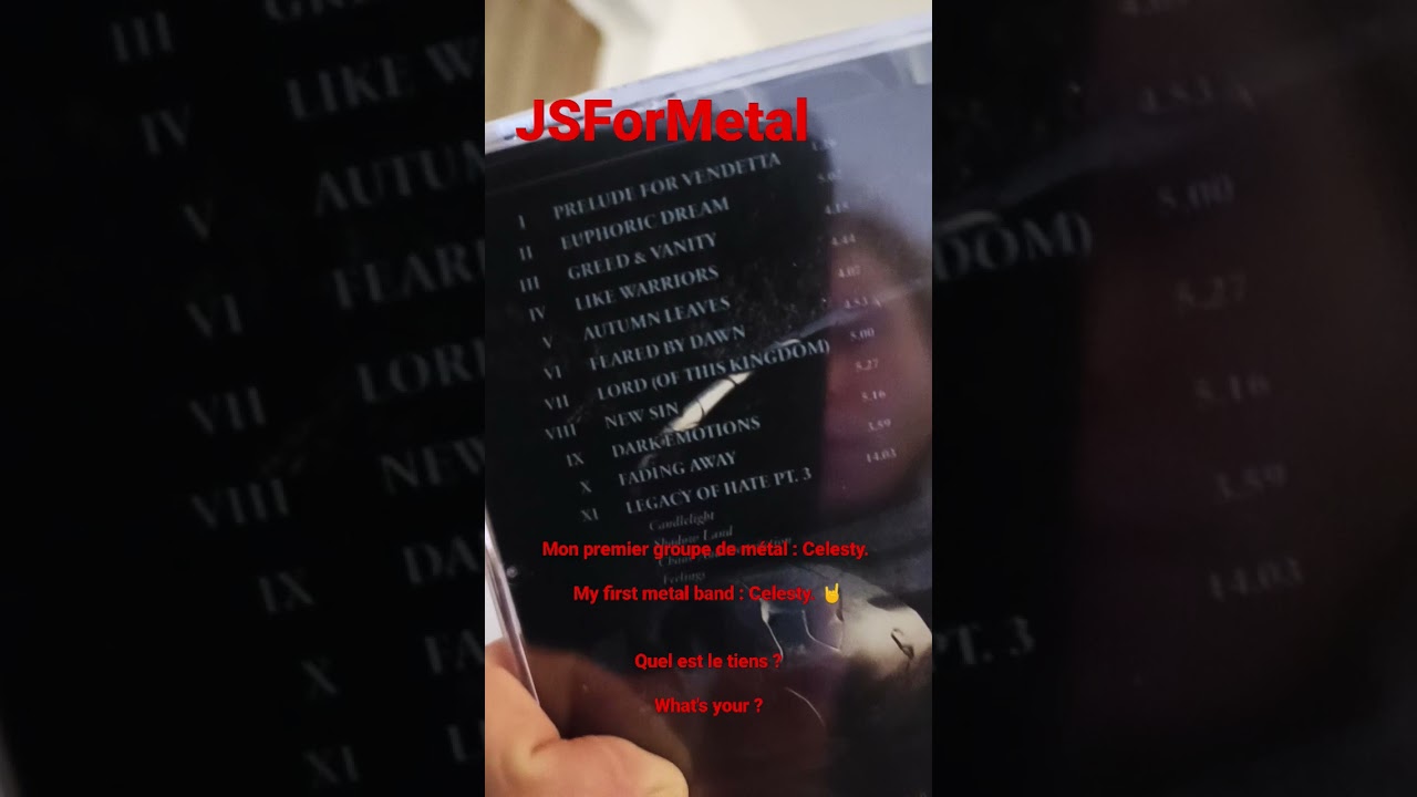Un jour, un album .One day, one album : Celesty - Vendetta - YouTube