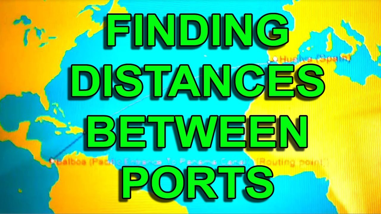 VT014 FINDING DISTANCES BETWEEN PORTS - YouTube