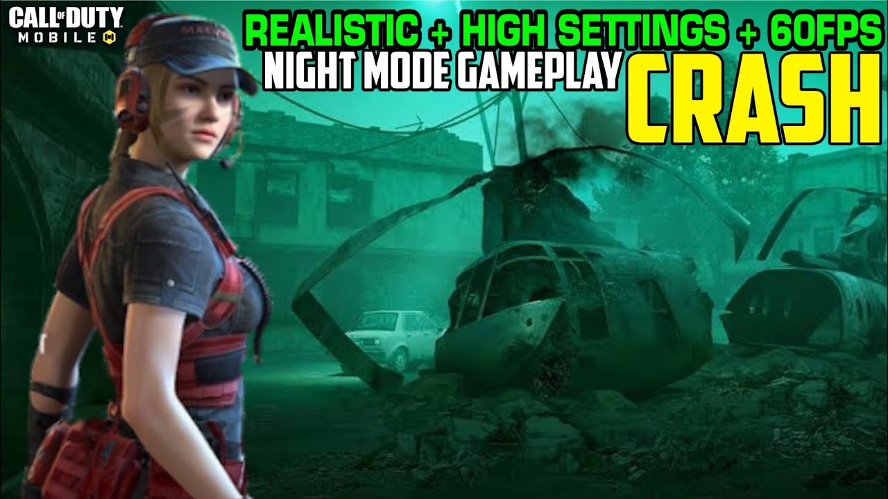 Crash Night Mode/Map In High Settings + 60 FPS Gameplay Call Of Duty ...