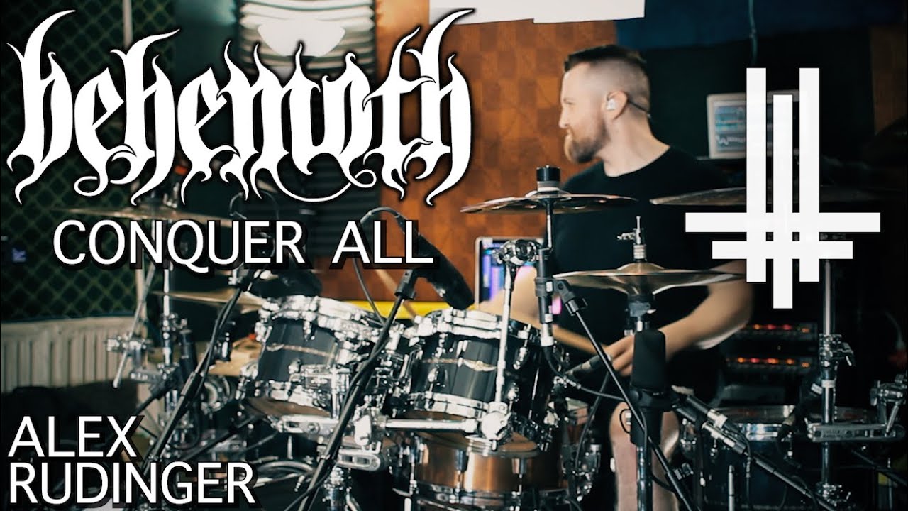 Alex Rudinger - BEHEMOTH - "Conquer All" - YouTube