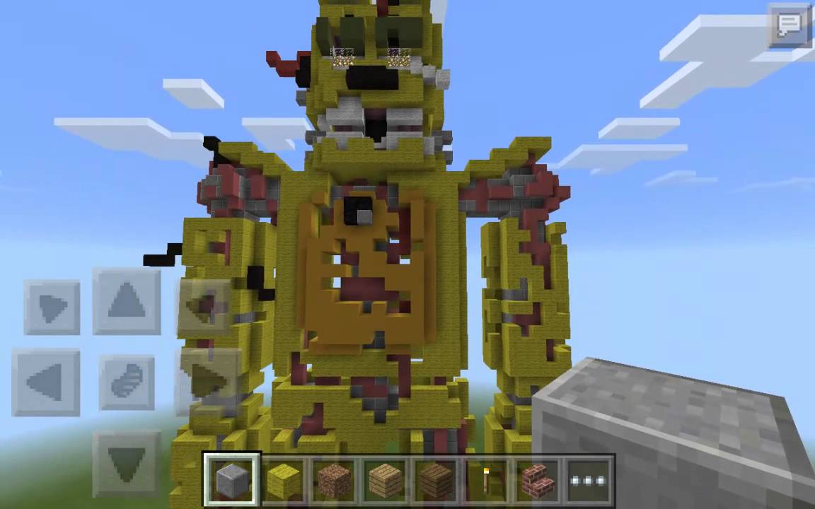 Minecraft PE SpringTrap!!! Must Watch! - YouTube