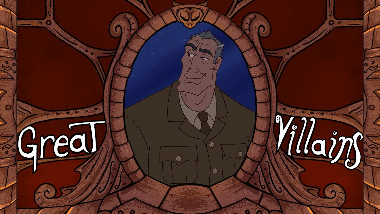 Great Villain: Rourke (Atlantis The Lost Empire) - YouTube