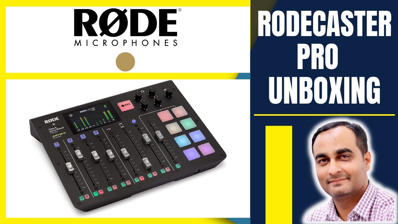 RODE RODECASTER Pro Unboxing | RODE RODECASTER SETUP | TECHNICAL SAJID ...