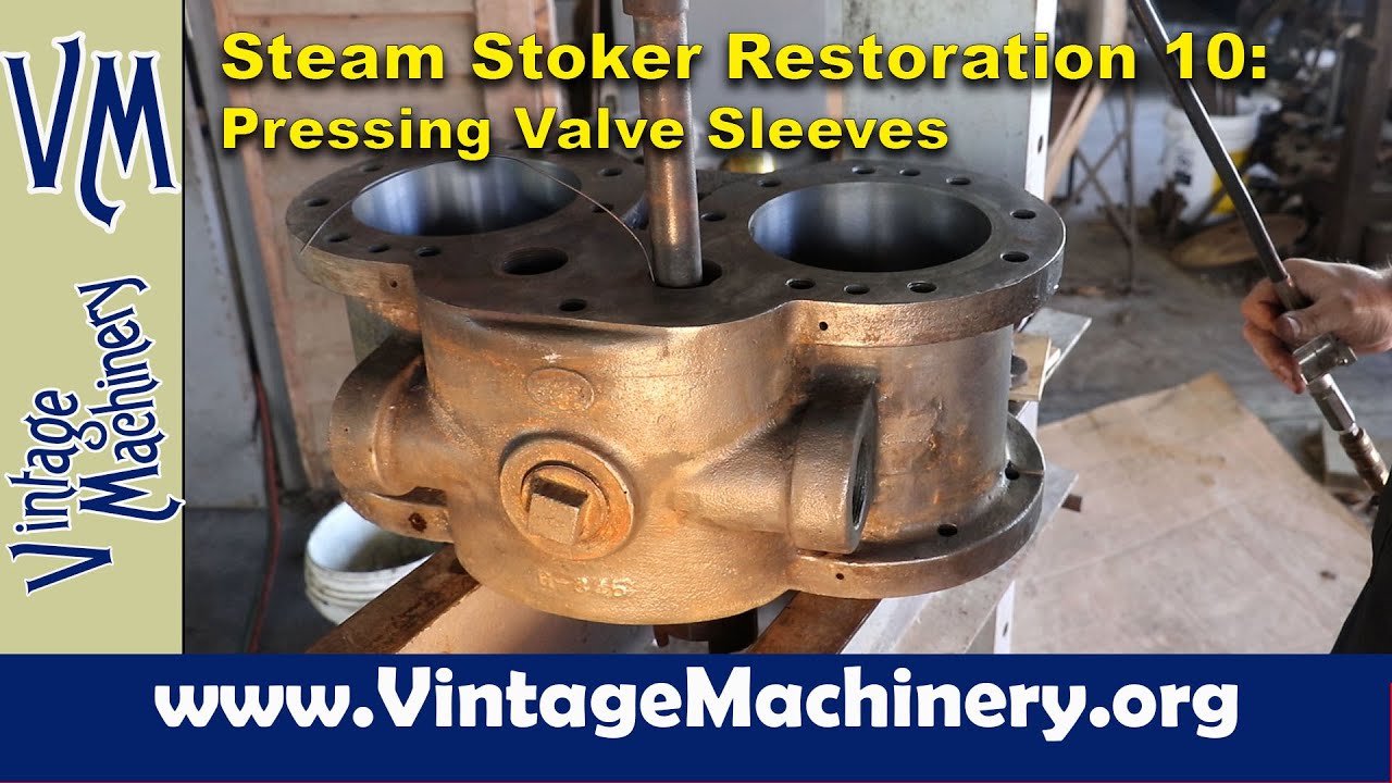 Steam Locomotive Stoker Engine Restoration - Part 10: Removing Valve ...