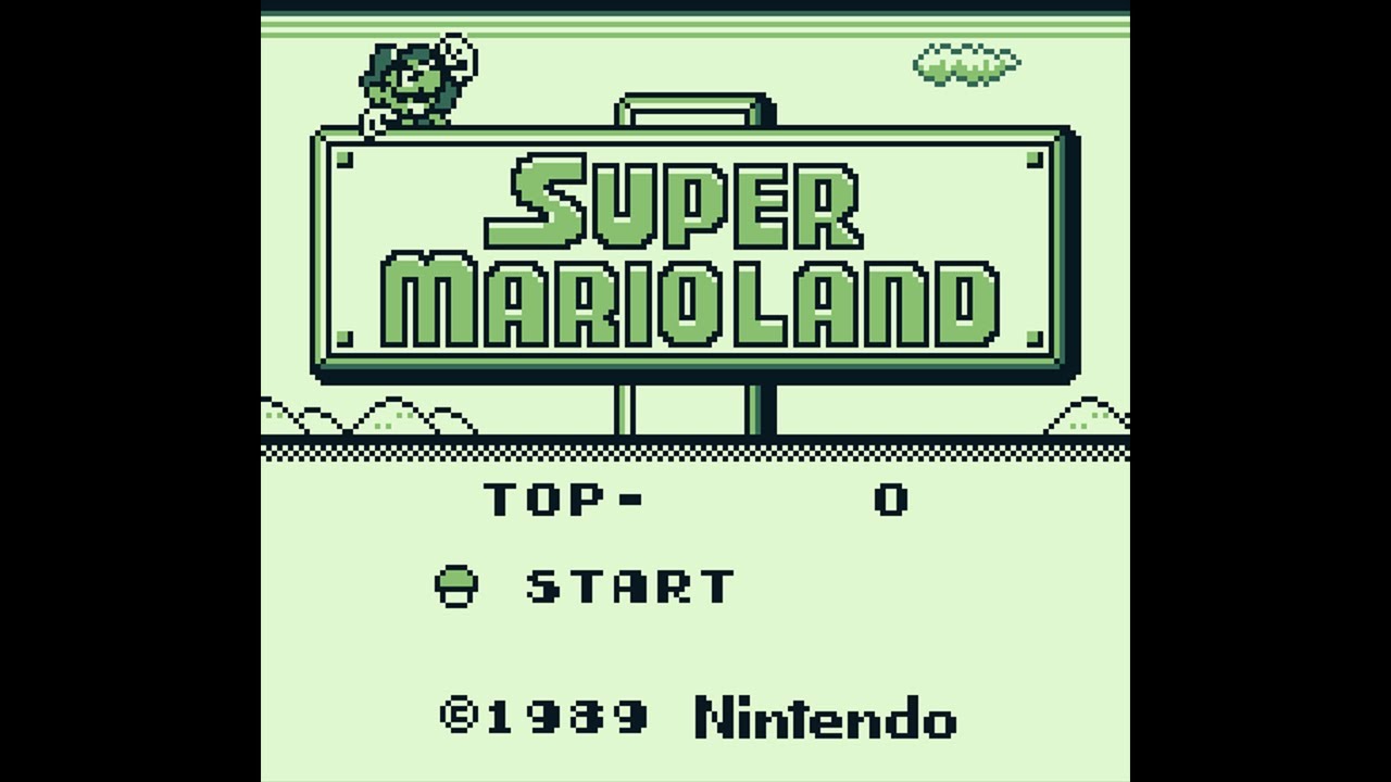 Super Mario Land - Game Boy - YouTube