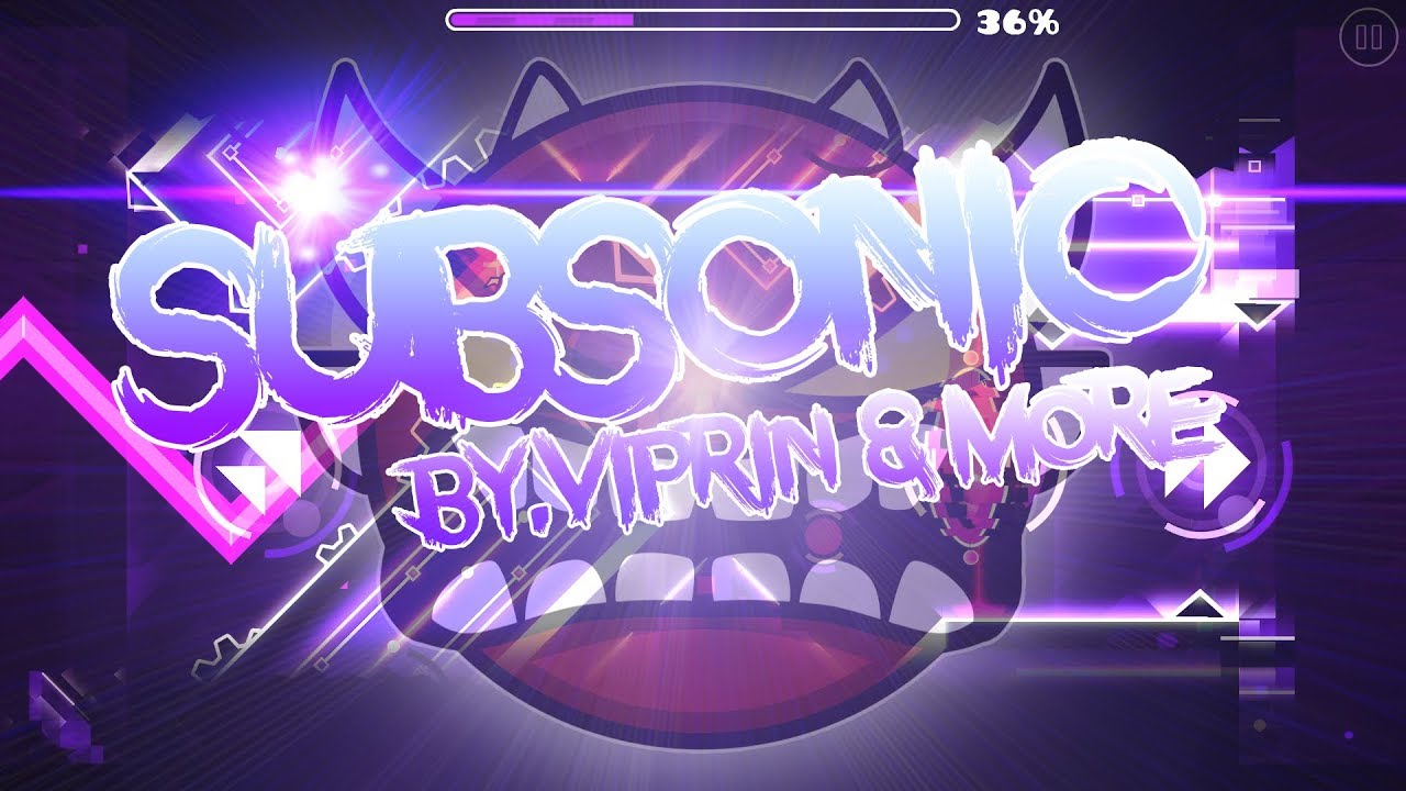 [EXTREME DEMON] Geometry Dash - Subsonic By.Viprin & More ★10 - YouTube