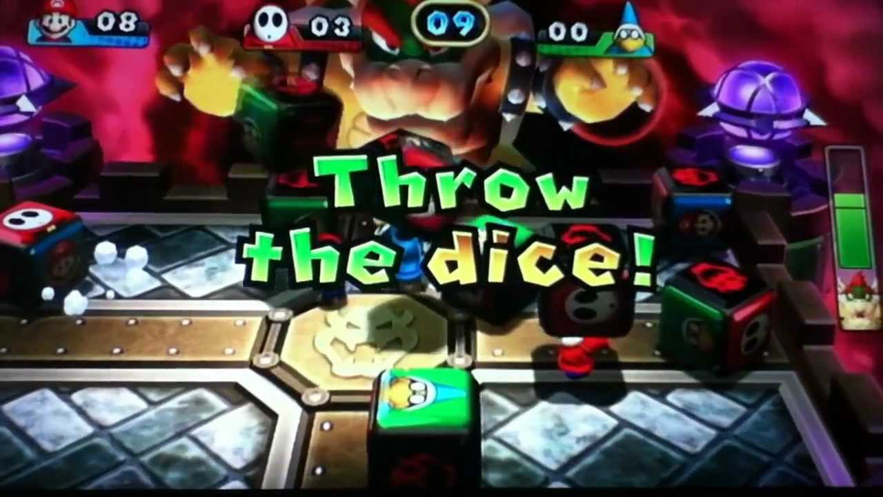 Mario Party 9- Bowser's Block Battle - YouTube