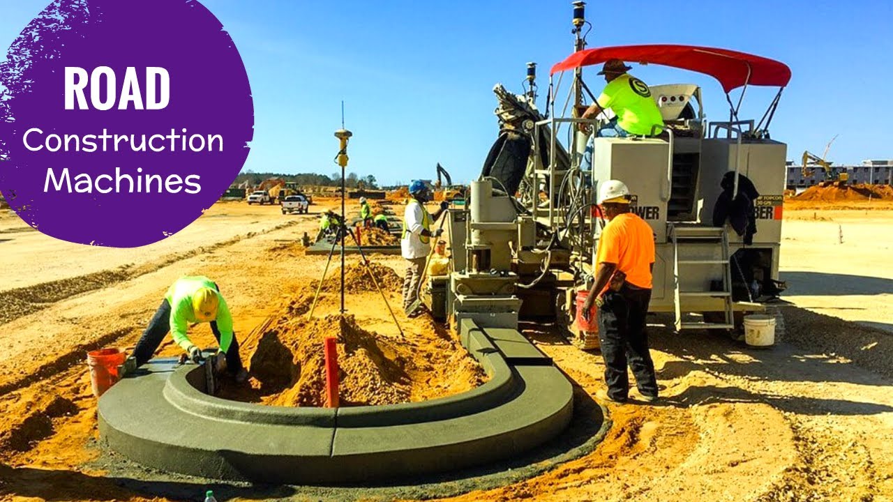 Amazing Modern Road Construction Machine Technology, World Fastest ...