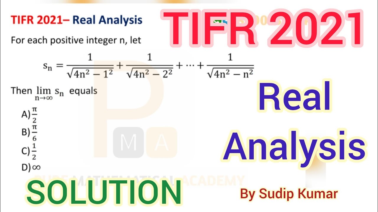TIFR Mathematics 2021 Solution | TIFR 2021 Maths Q.No 01 Solution ...