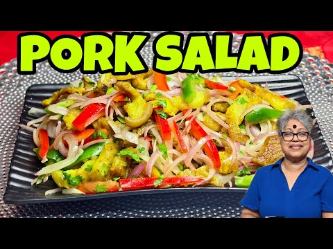 Pork Salad| Easter special|Mangalorean Catholics festive menu| starter or main Course