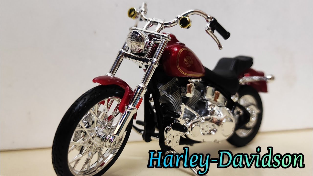 Harley-Davidson 1:18 Scale Model Bike 🏍️ l MistryVlogger l - YouTube