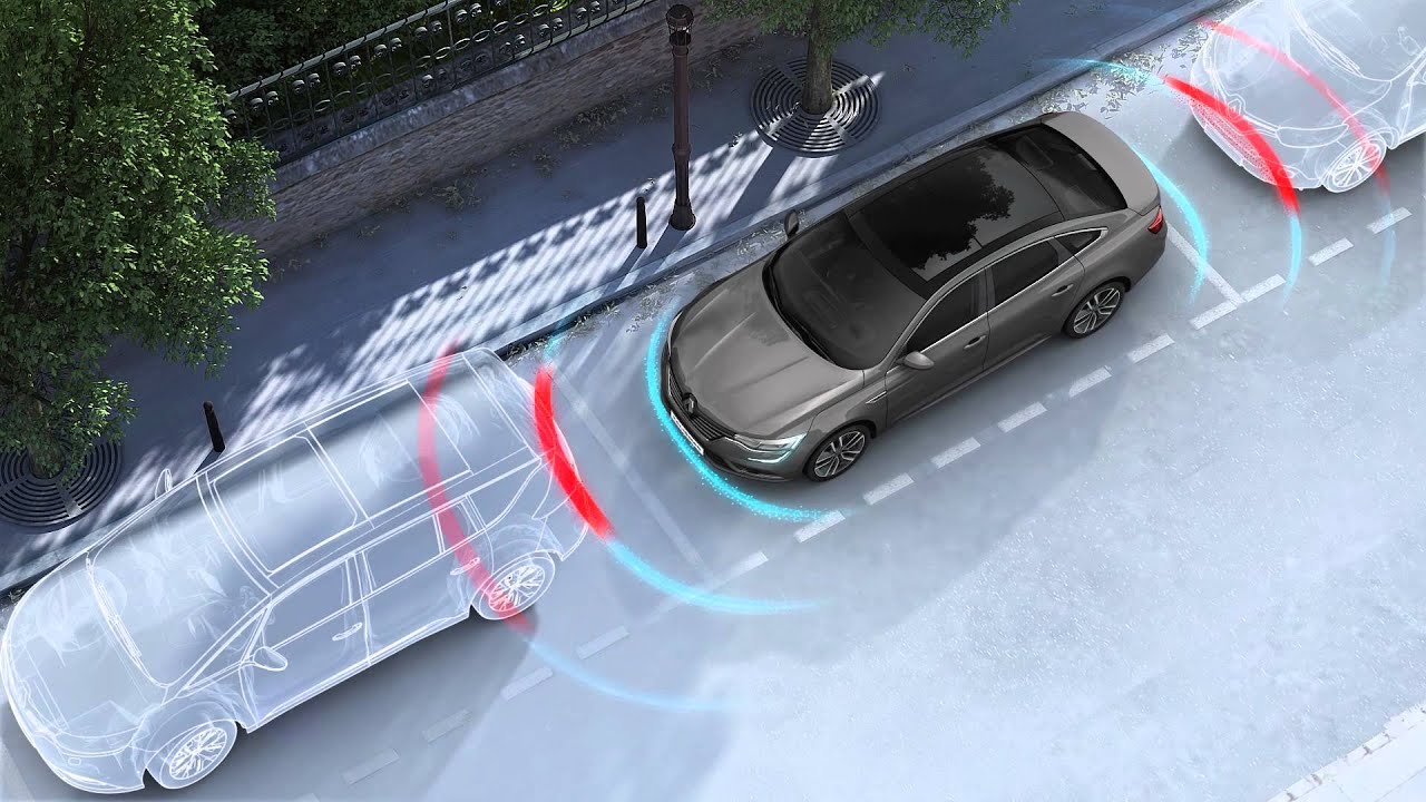 Parking distance control - YouTube