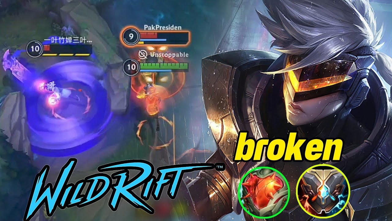 Wild rift Hot meta Vi broken build - Vi vs riven jungle season 15 - YouTube