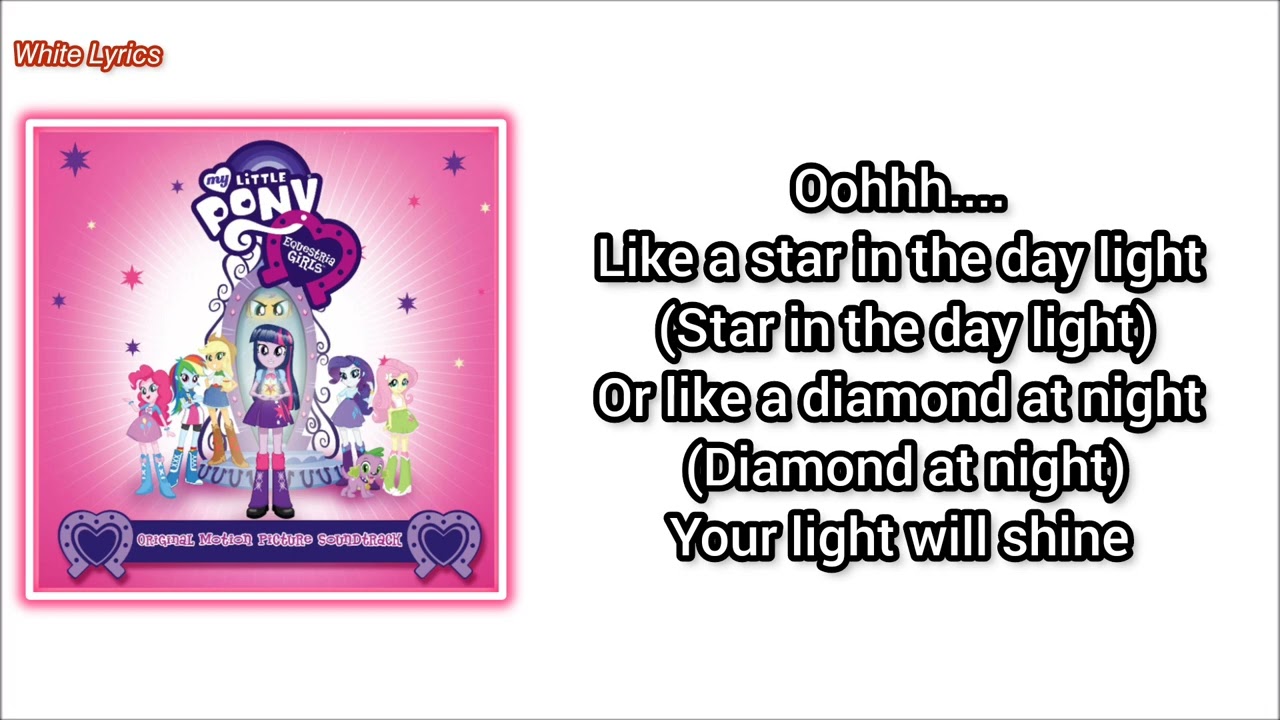 A Friend For Life (Lyrics) My Little Pony: Equestria Girls - YouTube