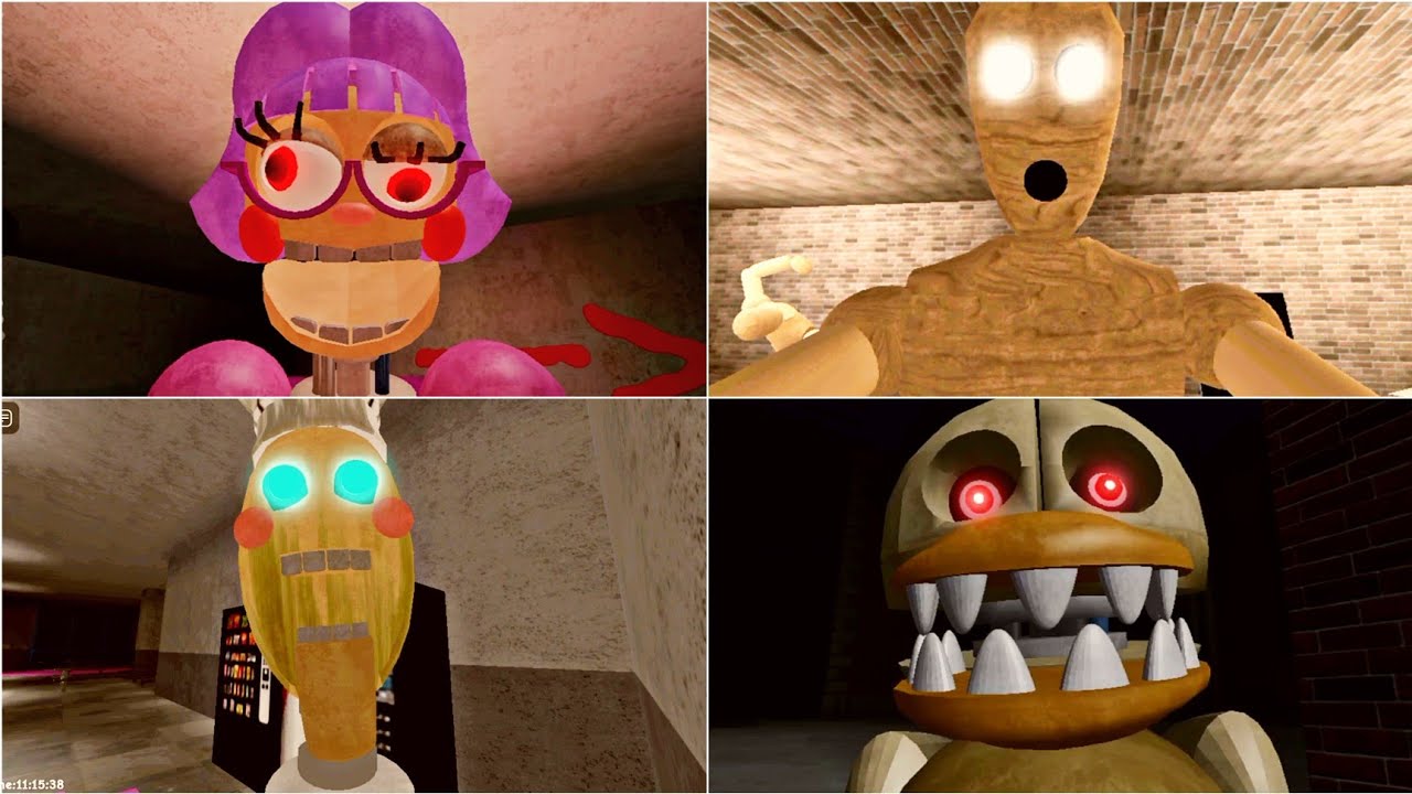 Escape Miss Ani-Tron's Detention all jumpscares - YouTube