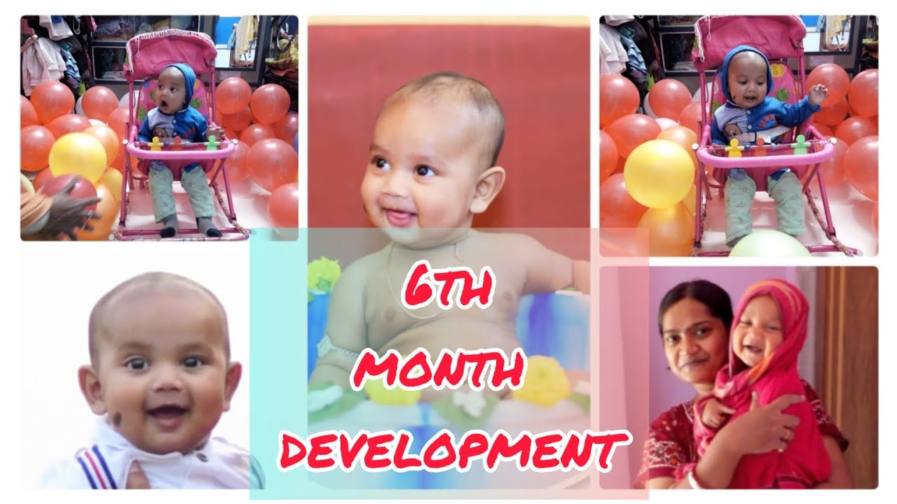 6th month baby activities। Development milestone।বর্ণের পরিচয়। - YouTube