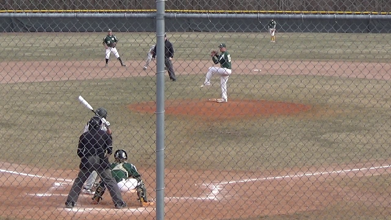 CCRI Baseball Highlights vs Holyoke 3-27-18 - YouTube
