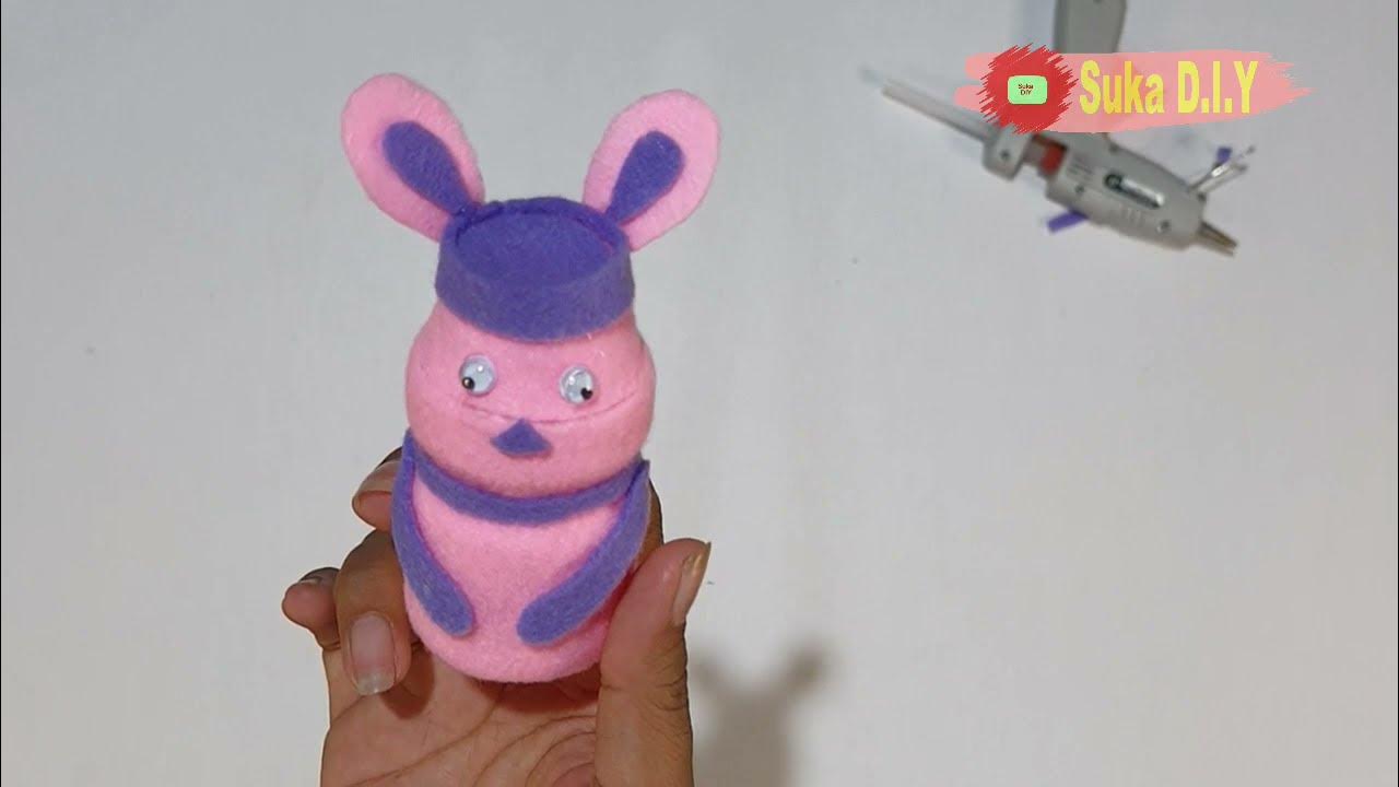 #Tutorial 26 Cara Memanfaatkan Botol Yakult Menjadi Mainan Boneka Lucu - YouTube