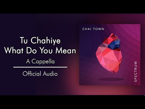 Chai Town - Tu Chahiye / What Do You Mean [Official Audio]