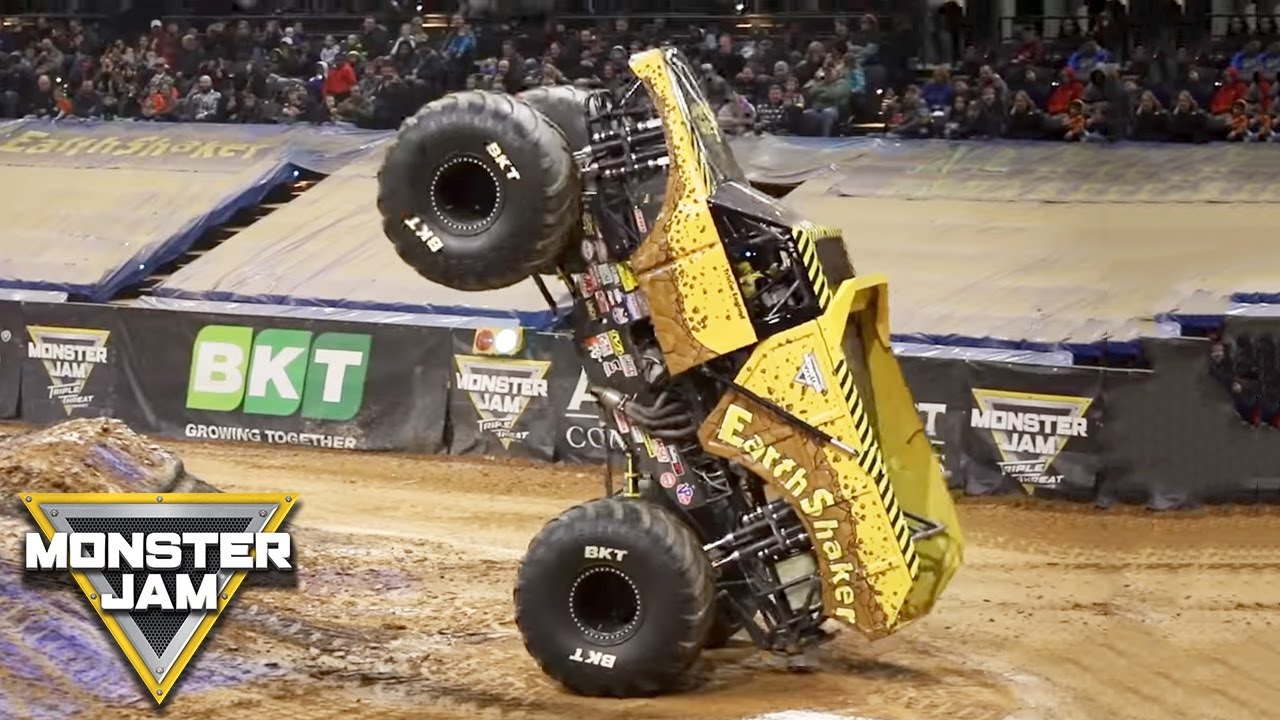 Baltimore, MD Highlights | Monster Jam 2019 | Triple Threat Series East ...