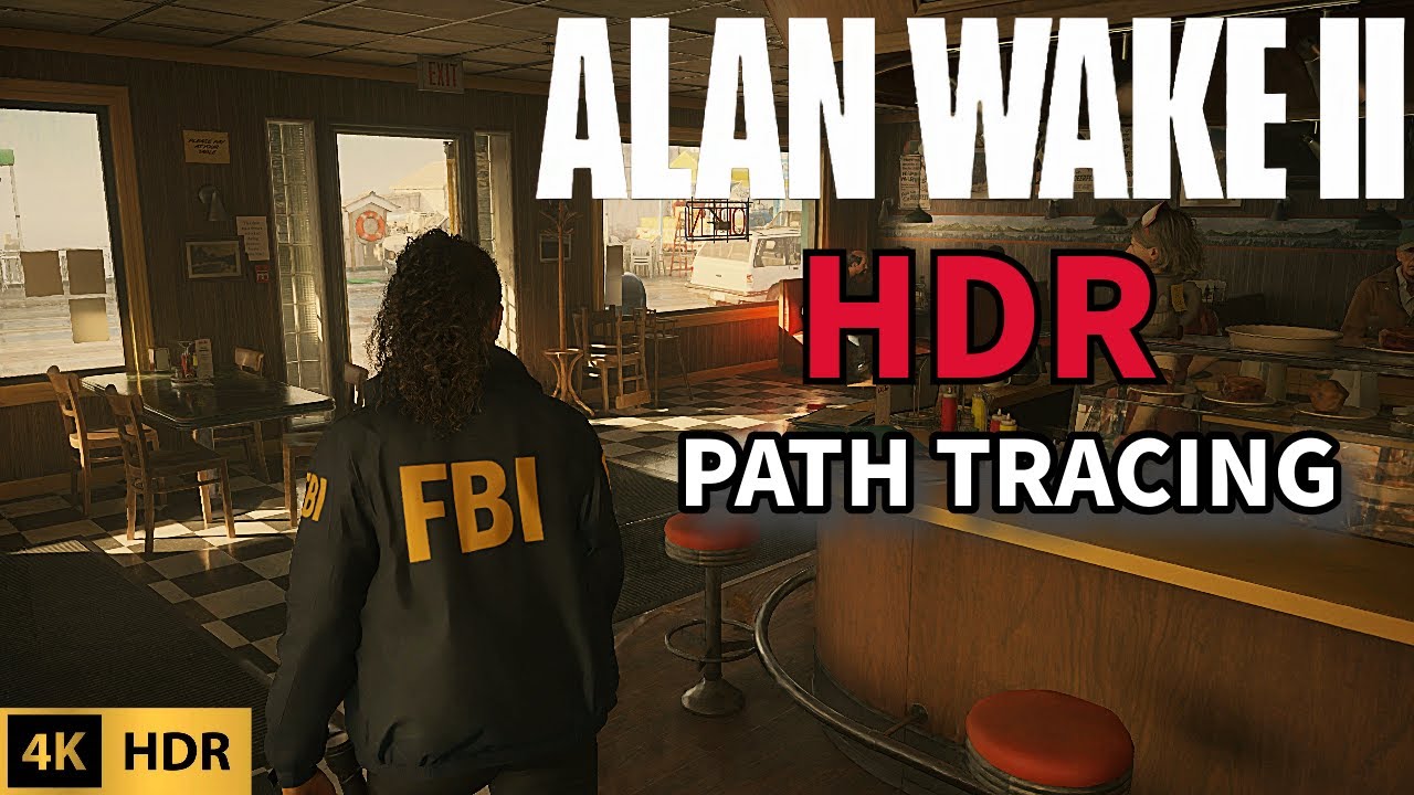 Alan Wake 2 Gameplay 4K | HDR | Alan Wake 2 - Max Settings | Alan Wake ...