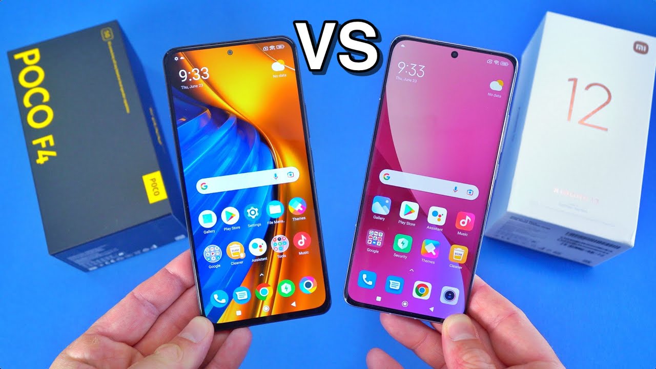 POCO F4 5G Review & Xiaomi 12 Comparison - Which one is Better? - YouTube