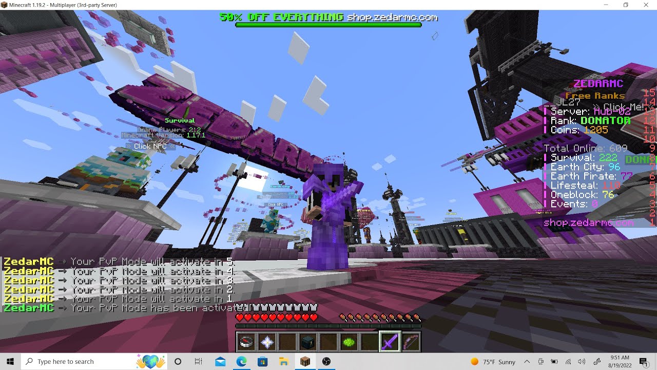24/7 Joinable Minecraft SMP (PUBLIC) ~ 1.18 Java & Bedrock Survival ...
