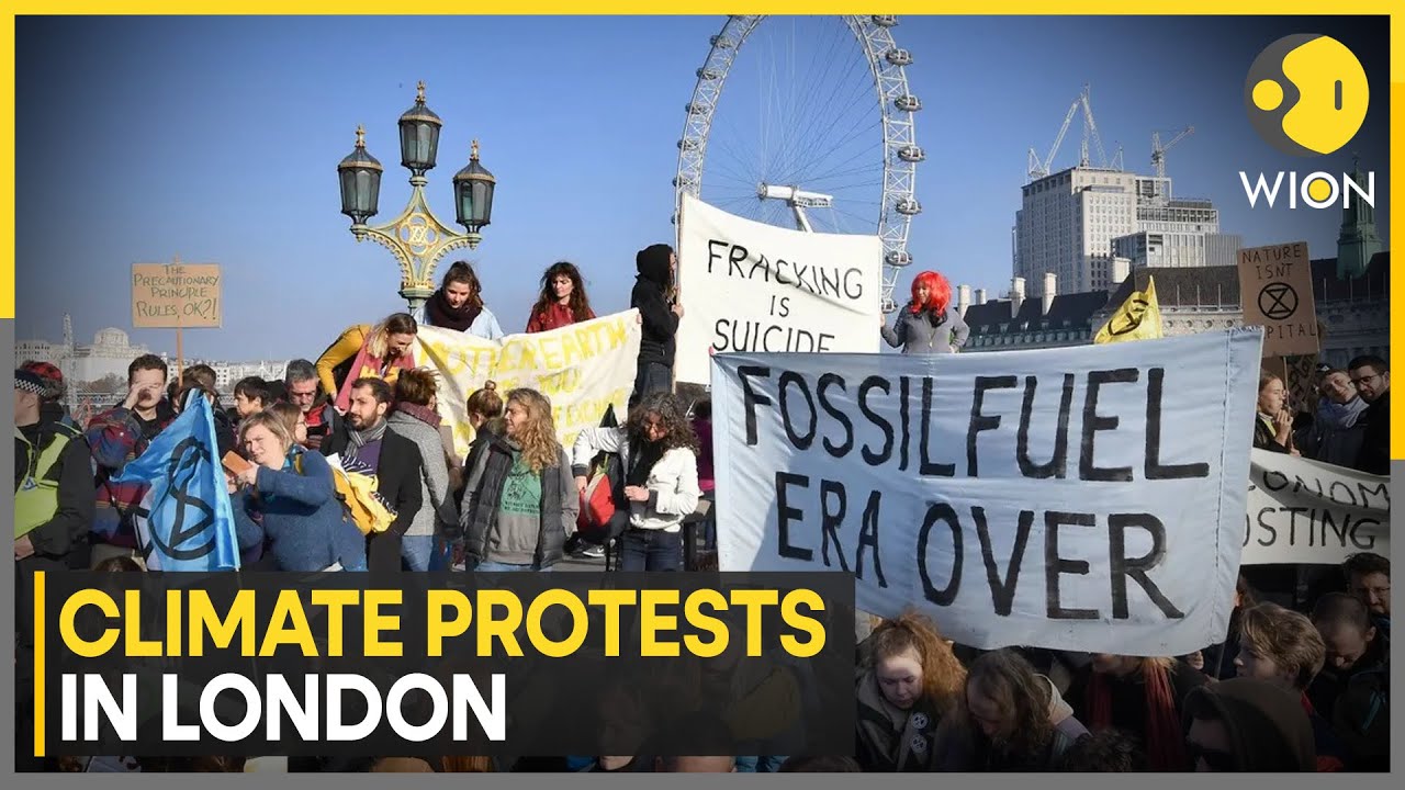 UK: 'Restore Nature Now' march in London; 'make polluters pay,' chant ...
