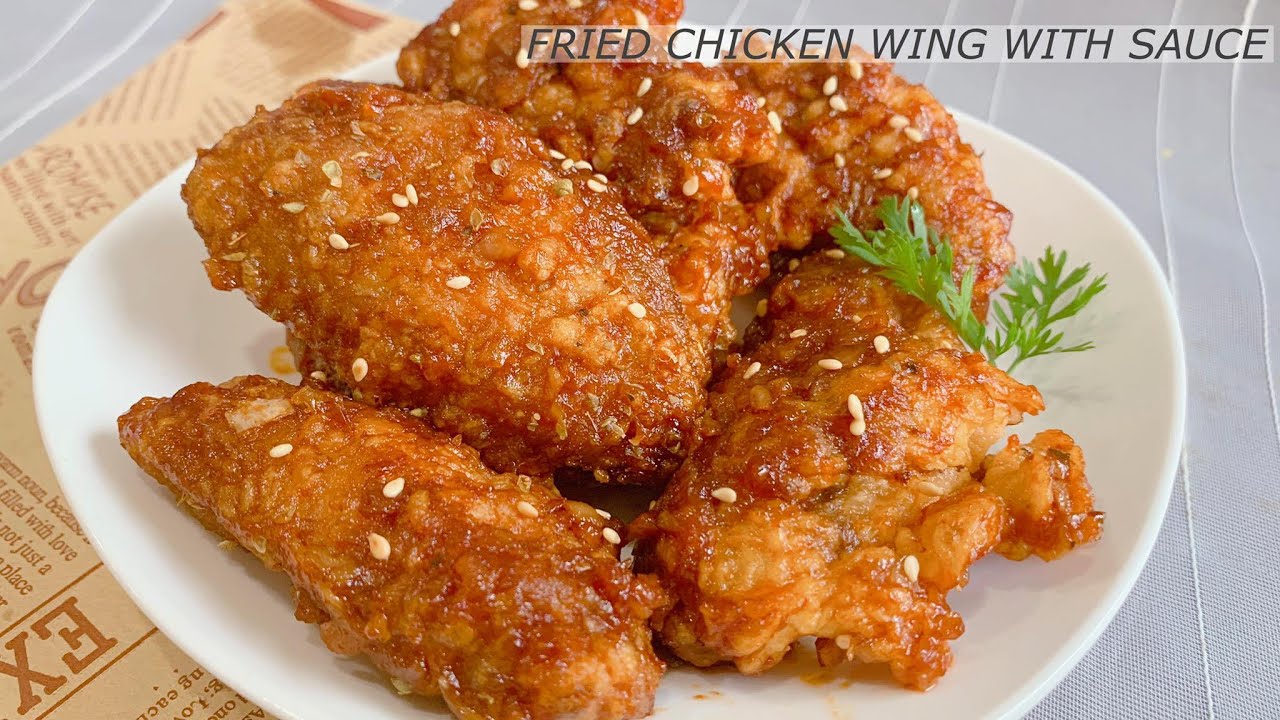 DELICIOUS KOREAN FRIED CHICKEN WINGS. YOU MUST EAT MORE THAN ONE TIME ...