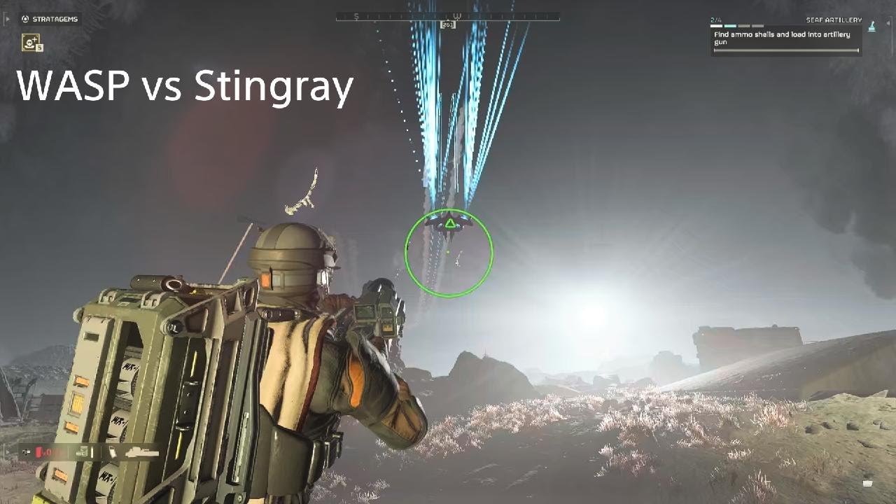 WASP vs Stingray - HELLDIVERS 2 - YouTube