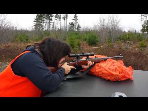 First time shooting - Scope Bite!