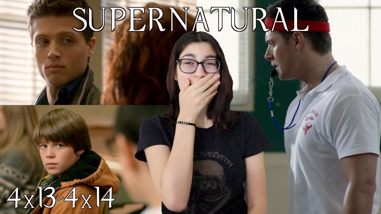 dean & sam at high school! Supernatural 4x13-4x14 Reaction & Commentary ...