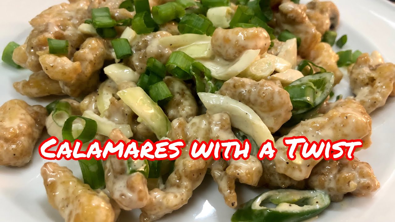 Calamares / With A Twist / Dinakdakan / Squid Recipe / Pusit Recipe ...