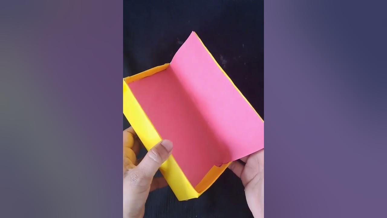 how to make geometry box with waste materials|| how to make school box ...