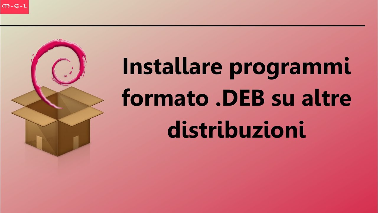 Installare Programmi formato DEB su altre distro - YouTube
