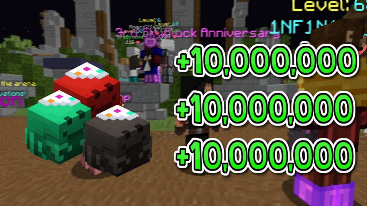 How To Make MILLIONS FOR FREE, Crab hats | Hypixel Skyblock | - YouTube