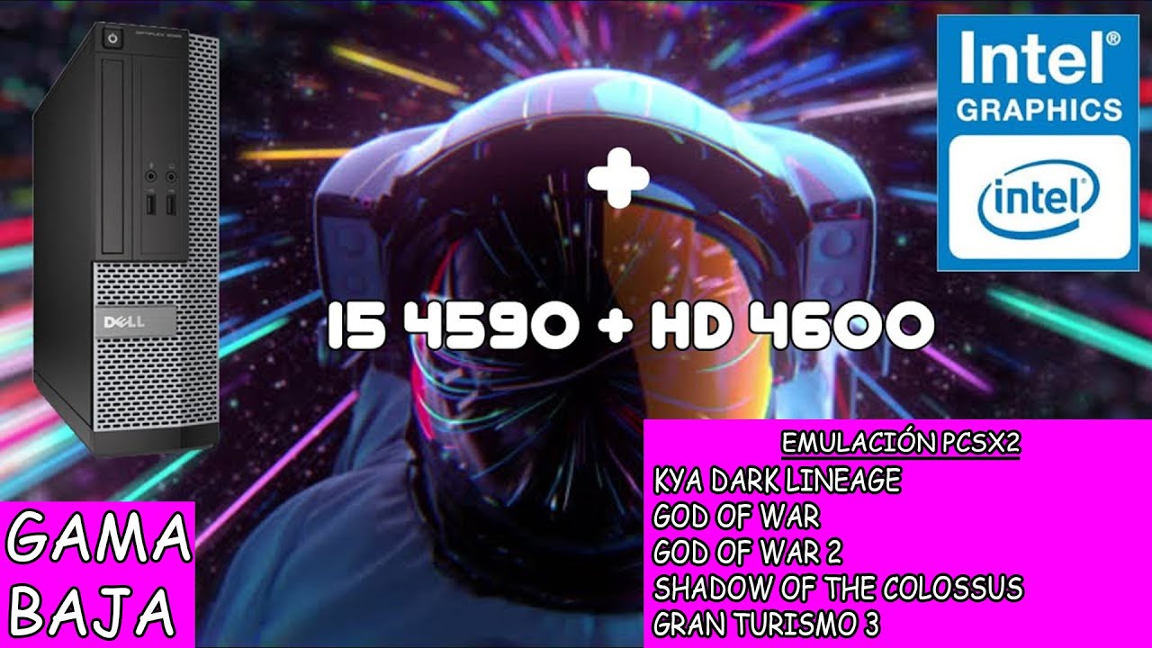 5 juegos de ps2 i5-4590 + HD 4600 + ssd 250 gbs + 16 gbs RAM (pruebas ...