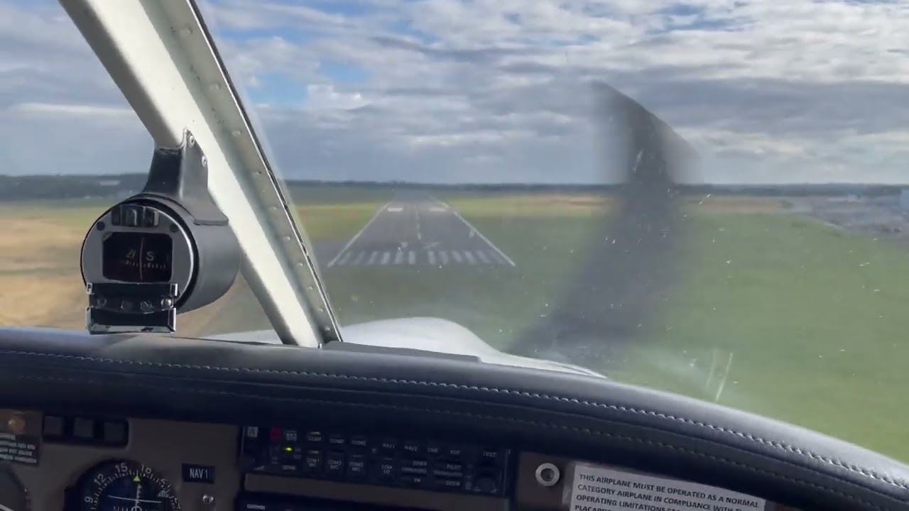 Touch and Go. A little bit windy today. - YouTube