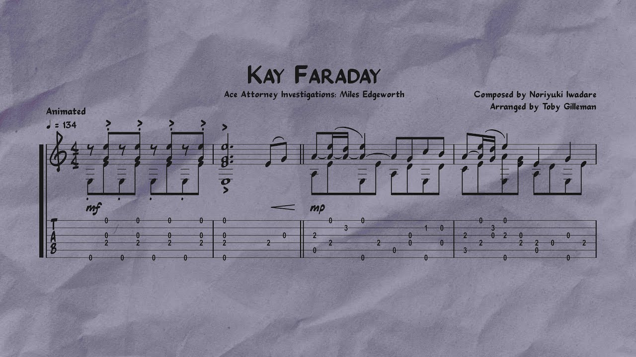 Noriyuki Iwadare ~ Kay Faraday (Ace Attorney Investigations: Miles ...