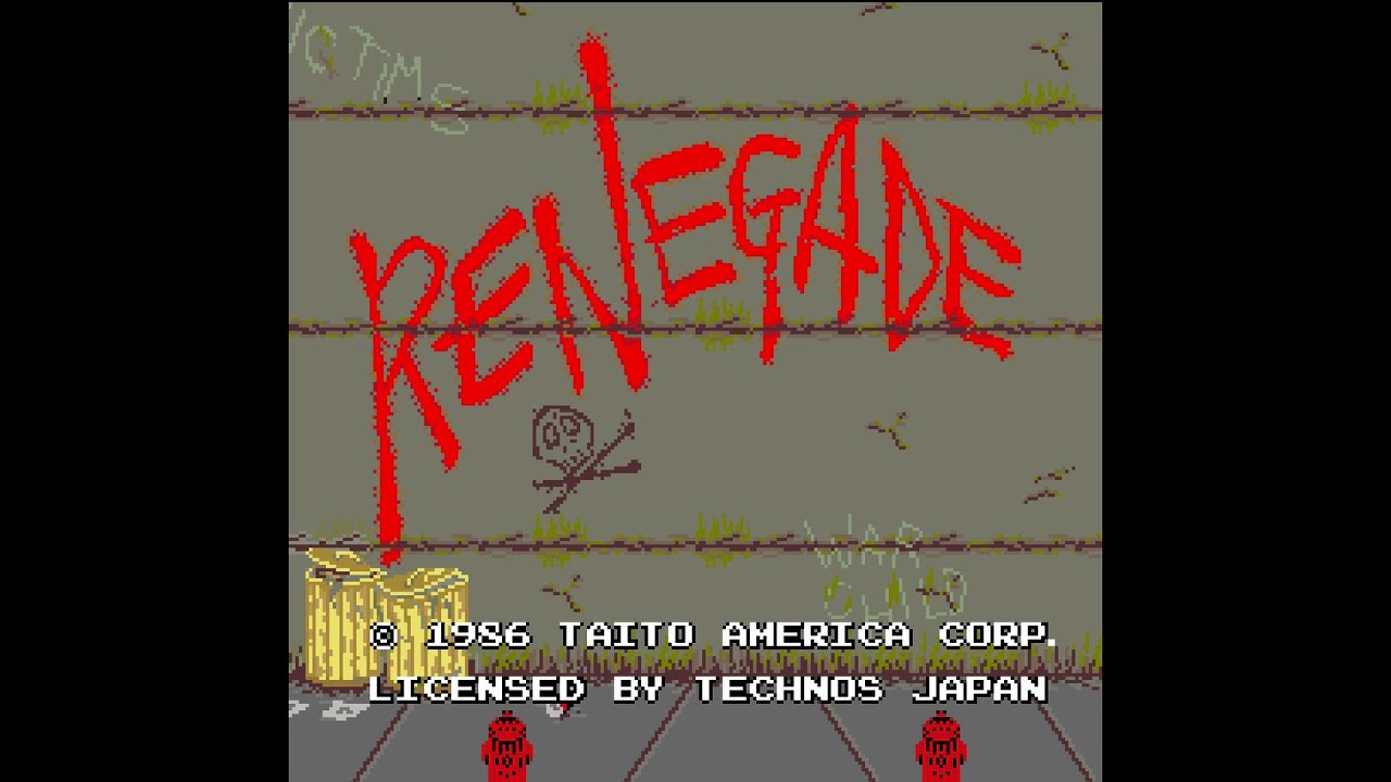 Renegade (Arcade) – Écran-titre (US) – 1080p - YouTube
