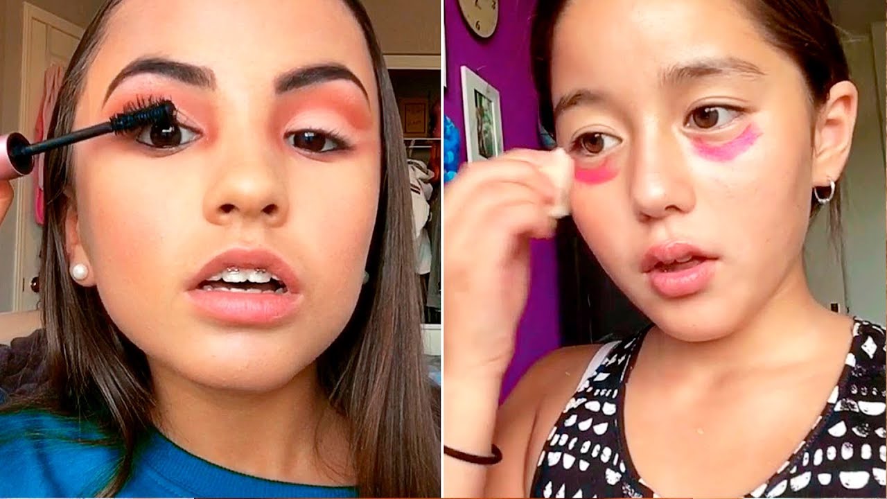 NIÑAS MAQUILLANDOSE COMO PROFESIONALES 2018 SOLO GIRLS - YouTube