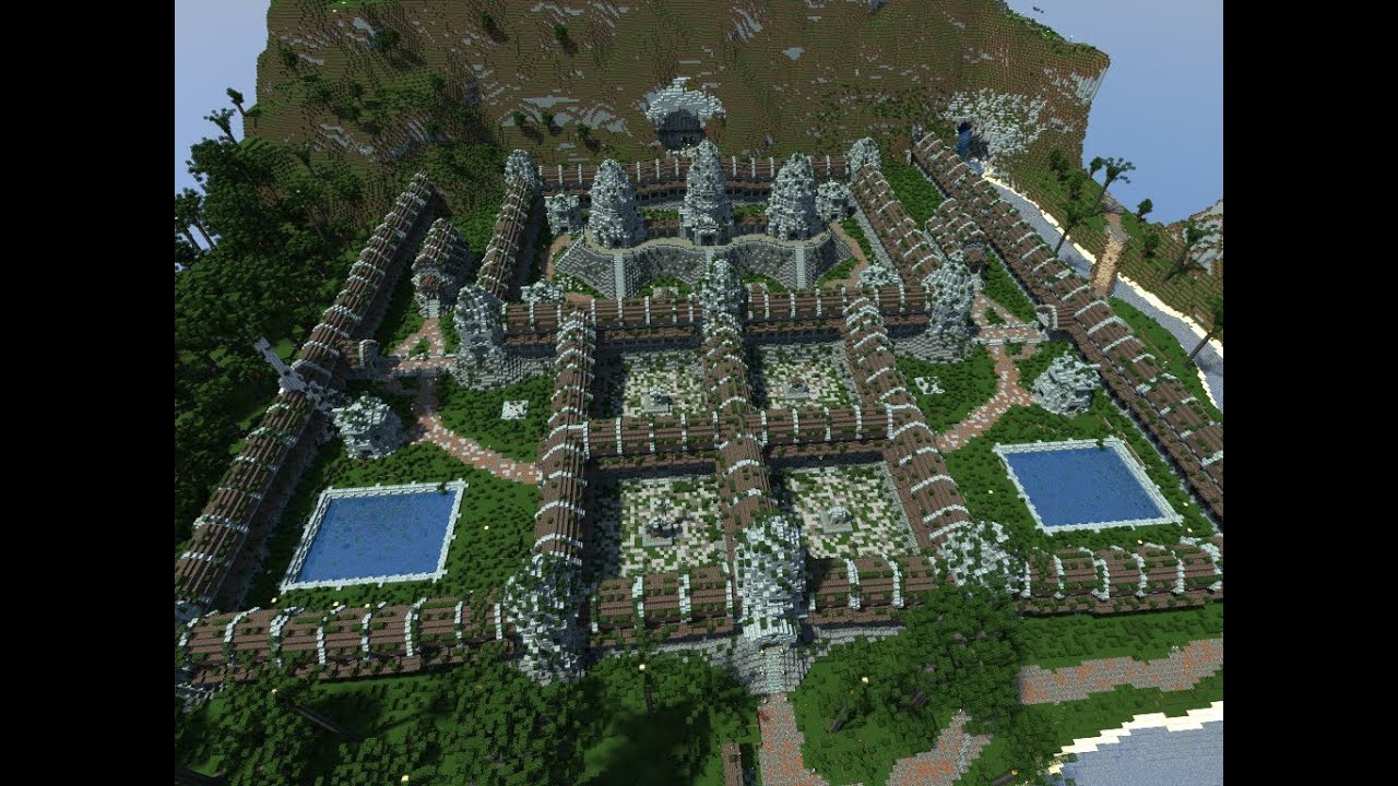 Minecraft Cinematics - Koh Tumpor Island - Angkor Temple - YouTube