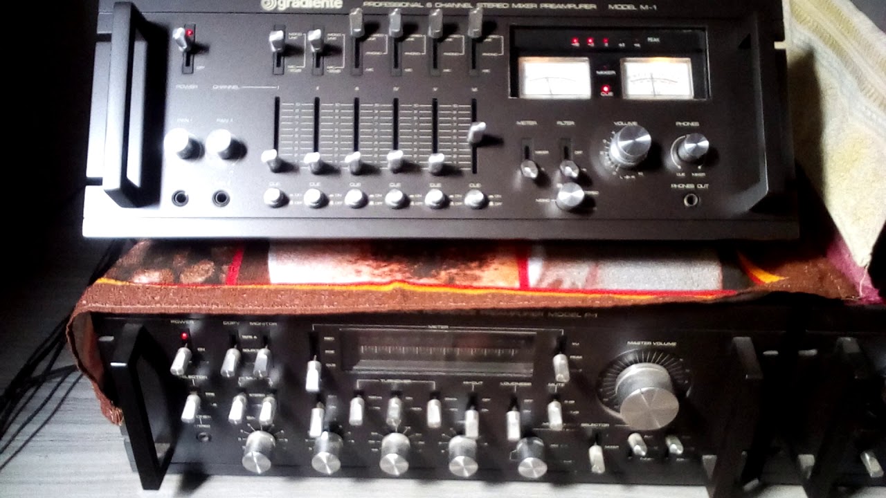 Gradiente System One Vintage M1 P1 E1 A1 - Moranbong Band - DPRK - YouTube