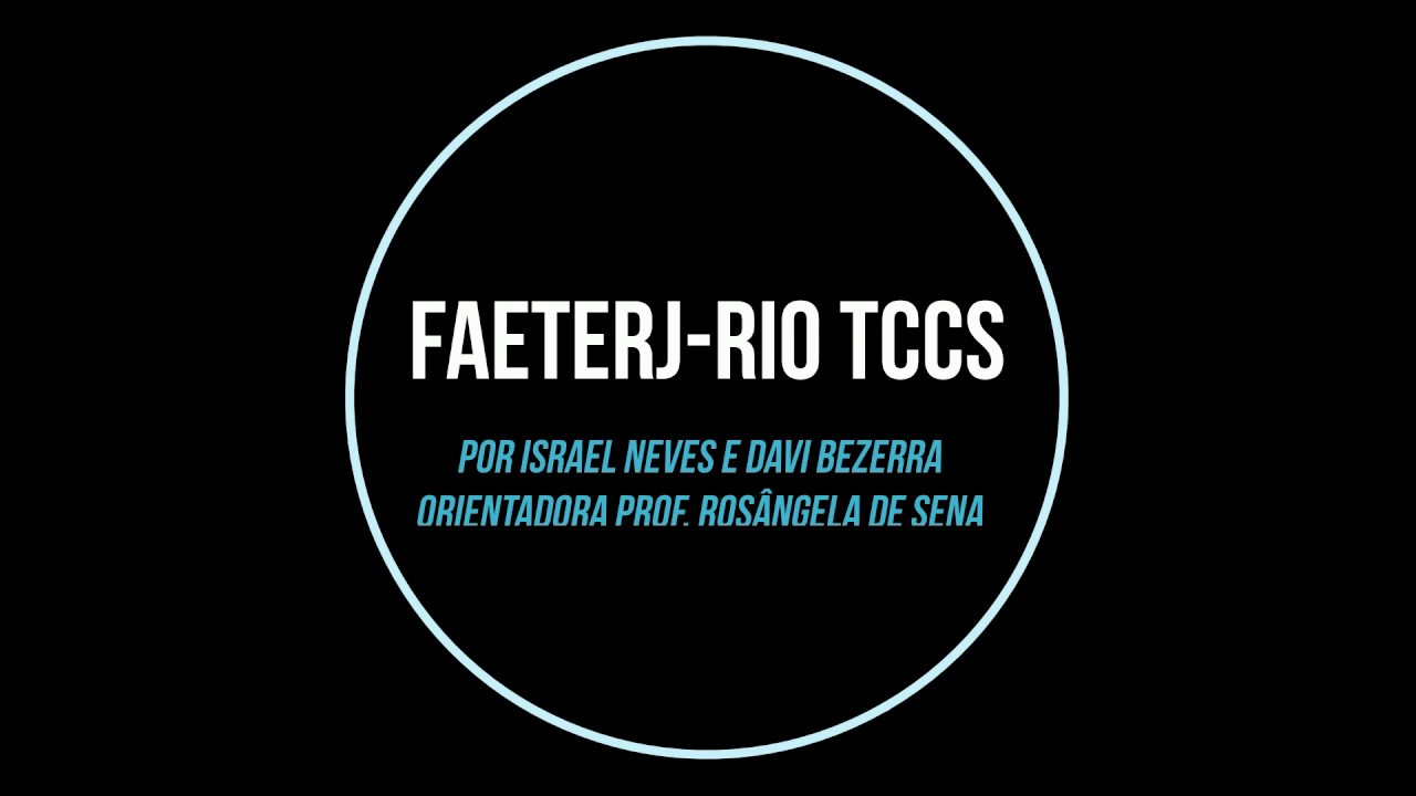TCC - FAETERJ-Rio TCCs - YouTube