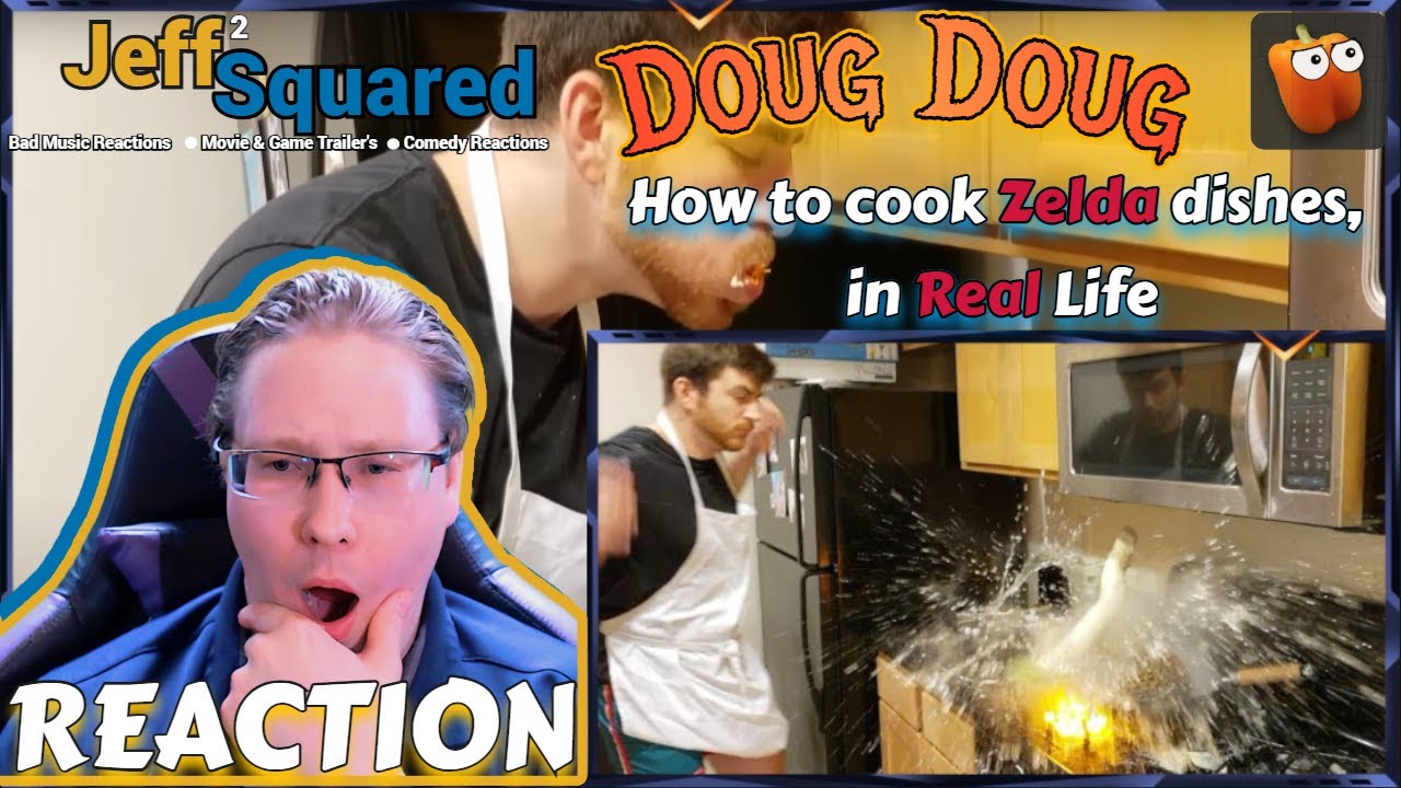How to cook Zelda dishes, in Real Life︱REACTION (DougDoug) - YouTube